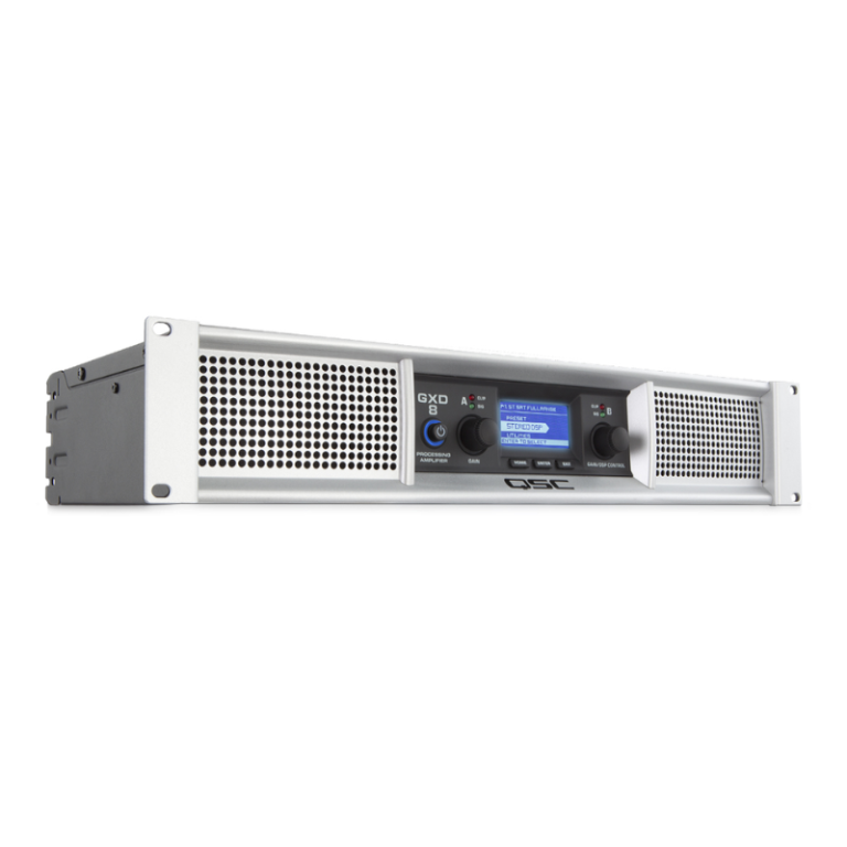 QSC GXD8 2-Channel 800W Power Amplifier – Integrasi Multimedia Indonesia